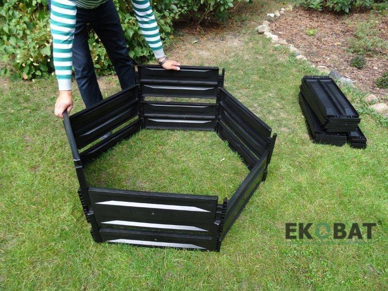 Купить Компостер садовый Ekobat 1050L, цена 3035 ₴ — Prom.ua (ID ...