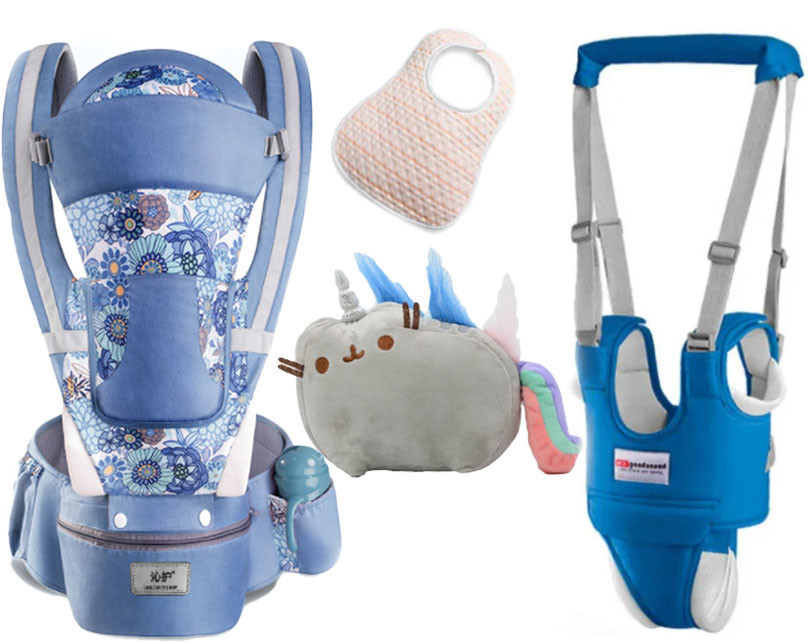 Хипсит Baby Carrier Эрго-рюкзак Кенгуру Переноска 6 в 1 Игрушка Пушин ...