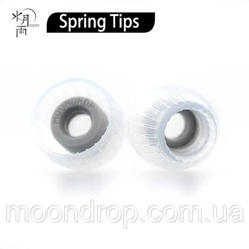 Moondrop Spring Tips - силиконовые амбушюры для IEMs наушников (ID ...