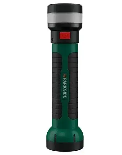 Купить Акумуляторная лампа Parkside COB + 6 LED 6500К 2000 мАч с ...