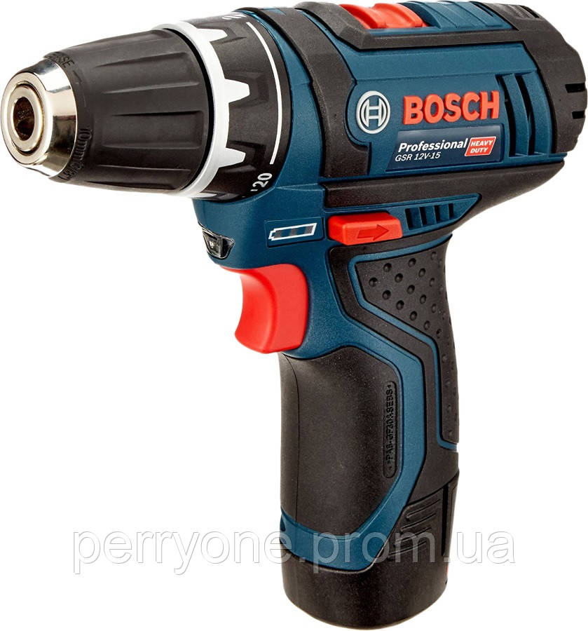 Купить Bosch GSR 12V-15 Professional +набори свердел і біт, 39 од ...