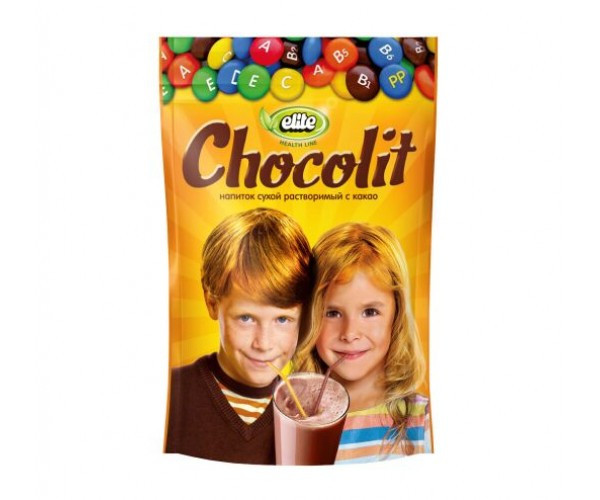 Напиток растворимый с какао Chocolit в гранулах Elite 150 г (ID ...