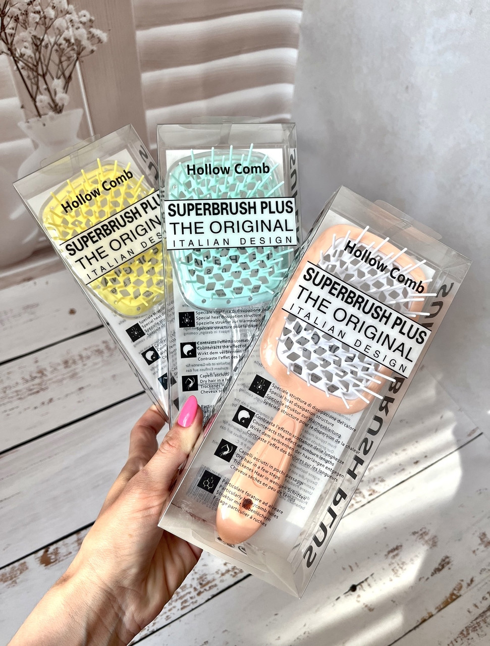 Hollow Comb SuperBrush Plus щітка для волосся (ID#1845949687), цена ...