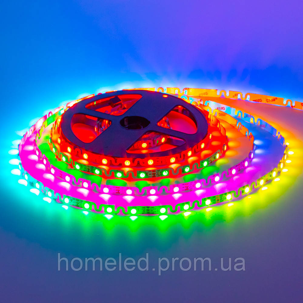 LED лента адресная 5V 5050 48LED/m IP20, продажа бобинами 5м (цена 1м ...