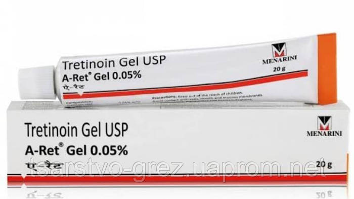 Третиноин гель для проблемной кожи A-ret gel 0,05%, 20г. Срок до 07. ...