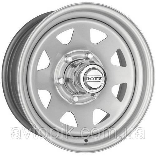 Стальные диски Dotz Dakar R16 W7 PCD6x139.7 ET33 DIA100.1 (silver) (ID ...