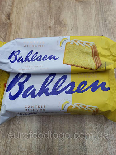 Купить Лимонный кекс Bahlsen Comtess Zitrone, цена 165 ₴ — Prom.ua (ID ...