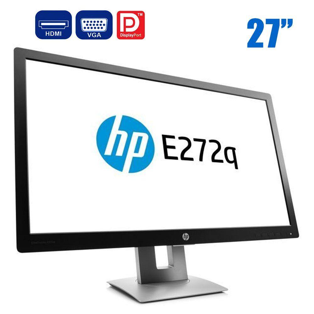 Монитор HP EliteDisplay E272q / 27" (2560x1440) IPS / HDMI, VGA ...