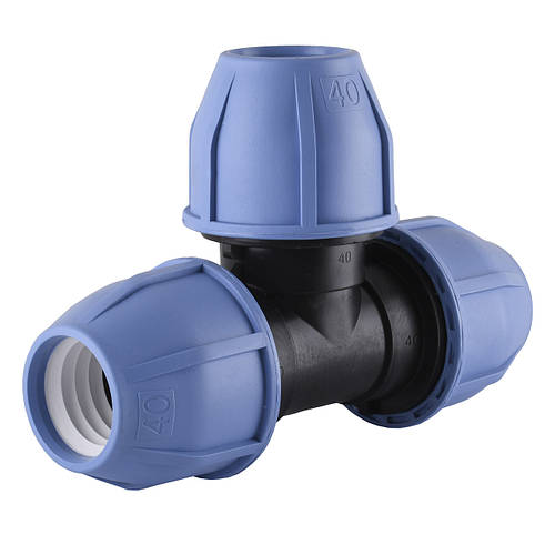 Купить Тройник ПНД Vsplast 40*40*40 ** 3001, цена 96 ₴ — Prom.ua (ID ...