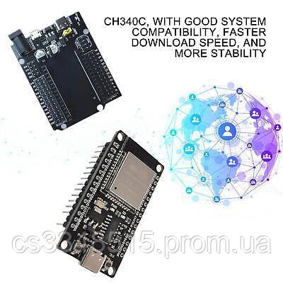Купить ESP32-WROOM-32 CH340 Bluetooth WIFI Internet Development Board ...