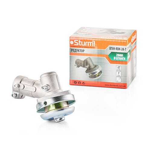 Купить Редуктор бензотриммера, 28мм, 7 зуб, Sturm BT89-RDK-28-7, цена ...