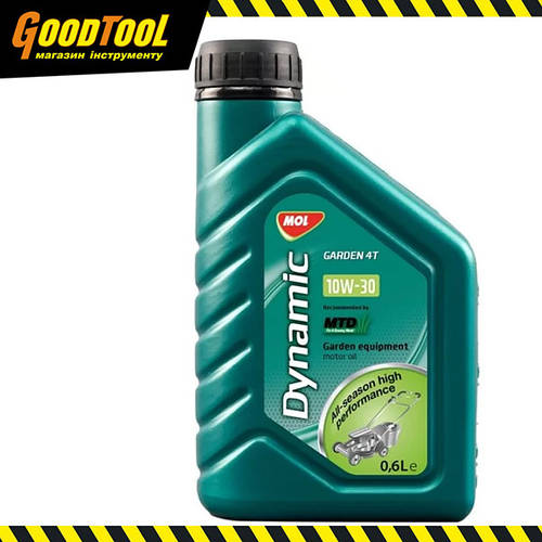 Купити Мастило MOL Dynamic Garden 4T 10W-30 (0.6 л), ціна 199 ₴ - Prom ...