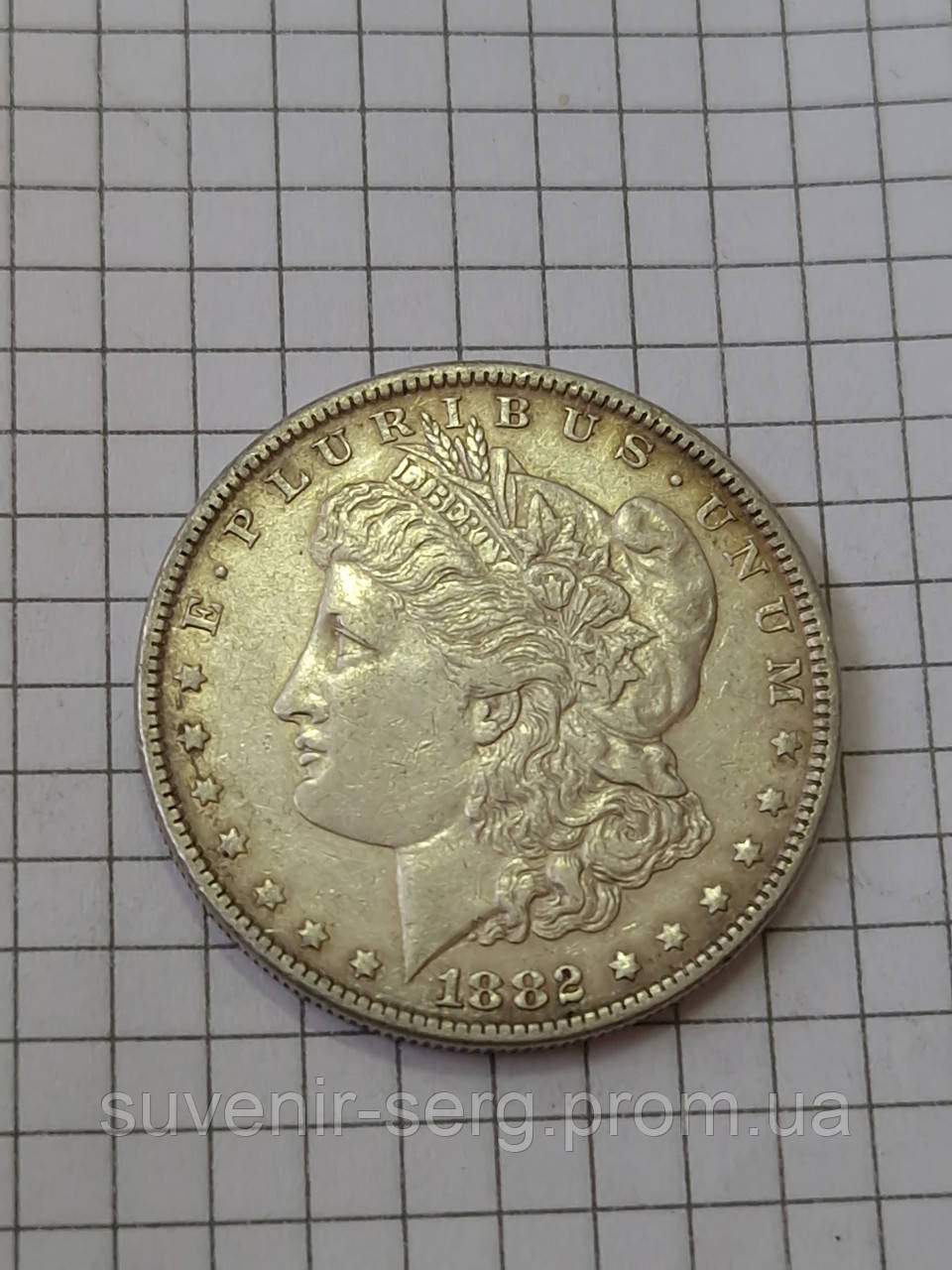 Купить 1 доллар Моргана 1882г.США, цена 3500 ₴ — Prom.ua (ID#1863700710)