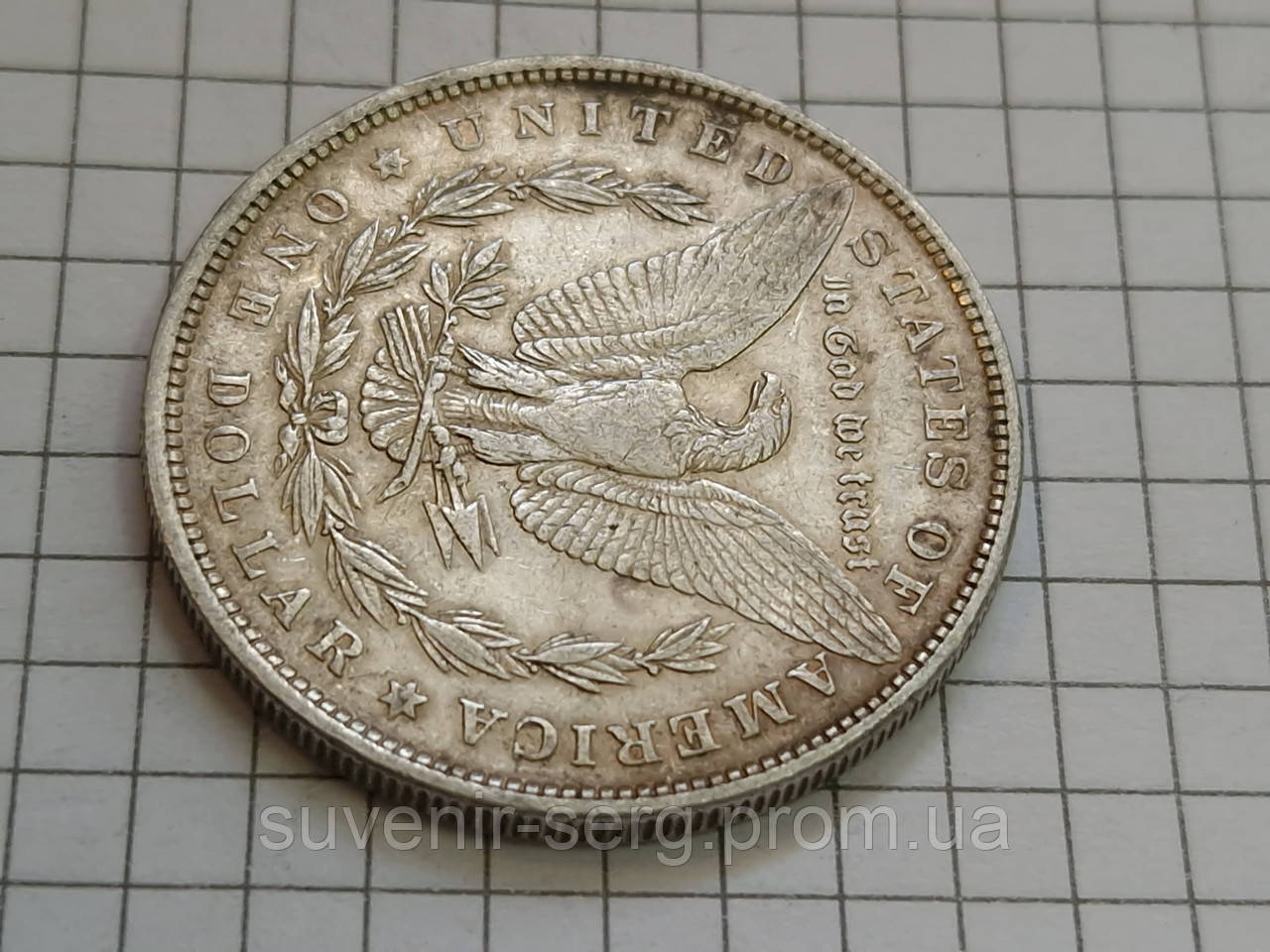 Купить 1 доллар Моргана 1882г.США, цена 3500 ₴ — Prom.ua (ID#1863700710)
