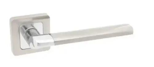 Ручки дверные Code Deco H-22092-A-NIS/CR никель/хром (комплект) (ID#1703368280), цена: 395 ...