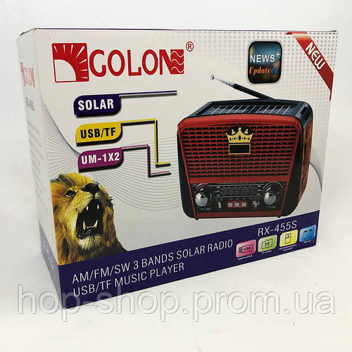 Купить Портативное радио Golon RX-455S USB, Fm радио, UK-814 ...