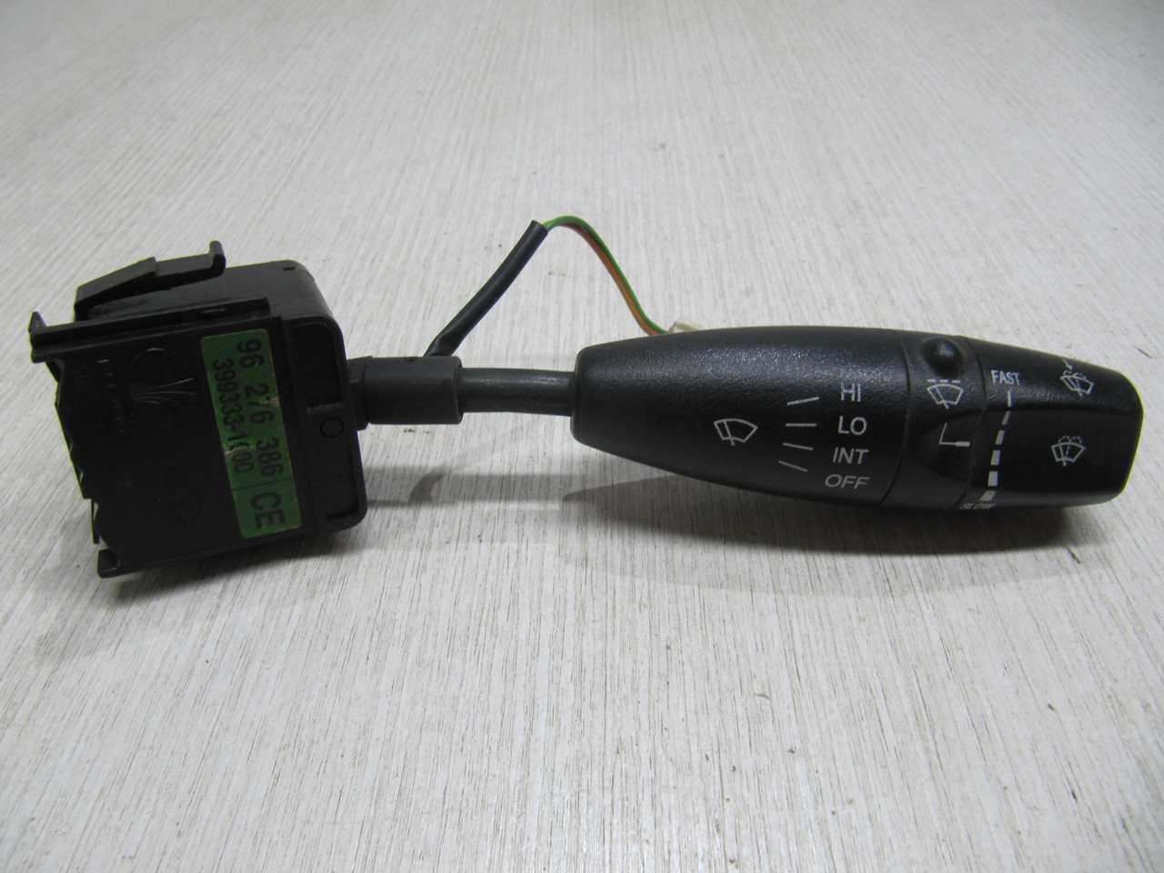 Подрулевой переключатель дворников с регулировкой ДЕУ Ланос Daewoo ...