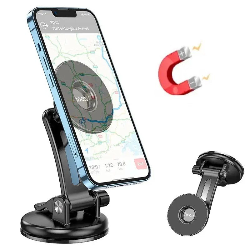 Автомобильный держатель для телефона магнитный для iphone magsafe Hoco ...