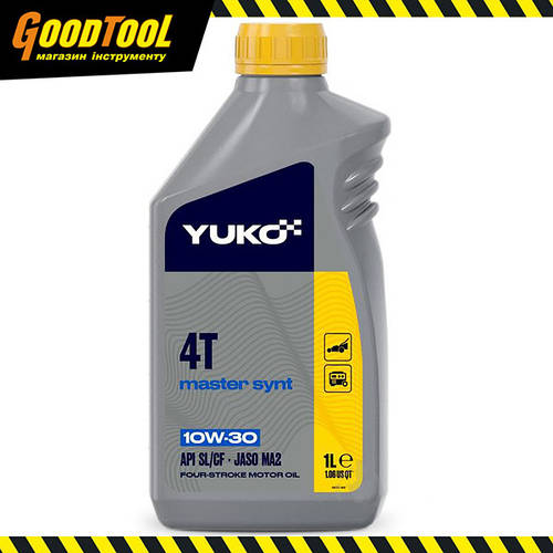 Купити Моторне мастило Yuko MASTER SYNT 4T 10W-30 (1 л), ціна 215 ₴ - Prom.ua (ID# 1864965485)