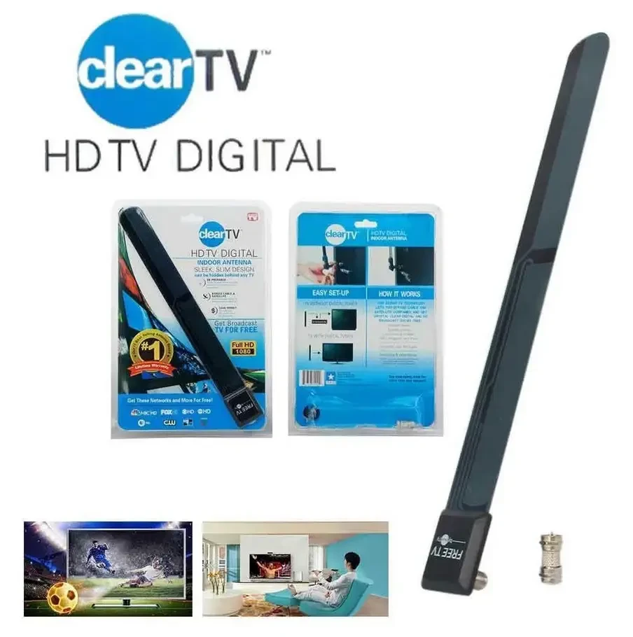 Цифровая ТВ Антенна, Комнатная ТВ Антенна Clear TV HDTV — Купить ...