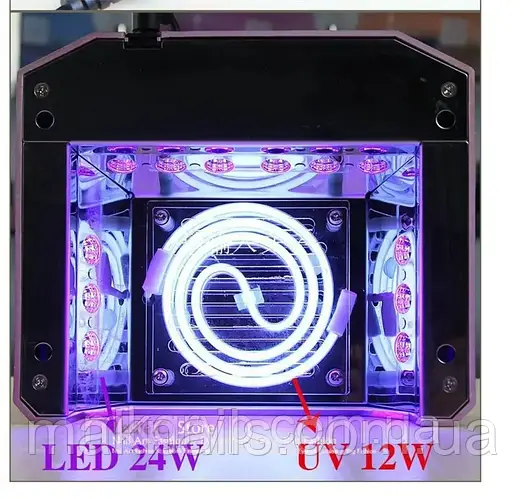 Лампа гибридная CCFL+LED 36W КРИСТАЛЛ ГЕЛЯ и ГЕЛЬ-ЛАКА (ID#1865081256 ...