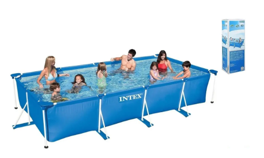 Купить Бассейн каркасный INTEX 28273 NP прямоугольный Большой бассейн ...