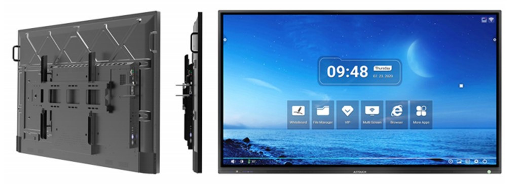 Інтерактивна панель iBoard 75" дюймів діагональ вбудована камера та ...