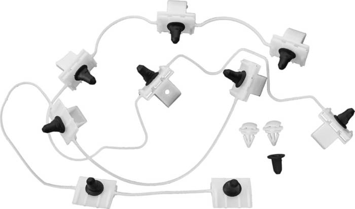 Фігурні комплект кліпс VW Passat B7 (ID#1865388556), цена: 320 ...