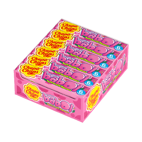 Жвачка Chupa Chups BB Tutti Frutti Фруктовым Вкус 20шт*27,6 Г — Купить ...