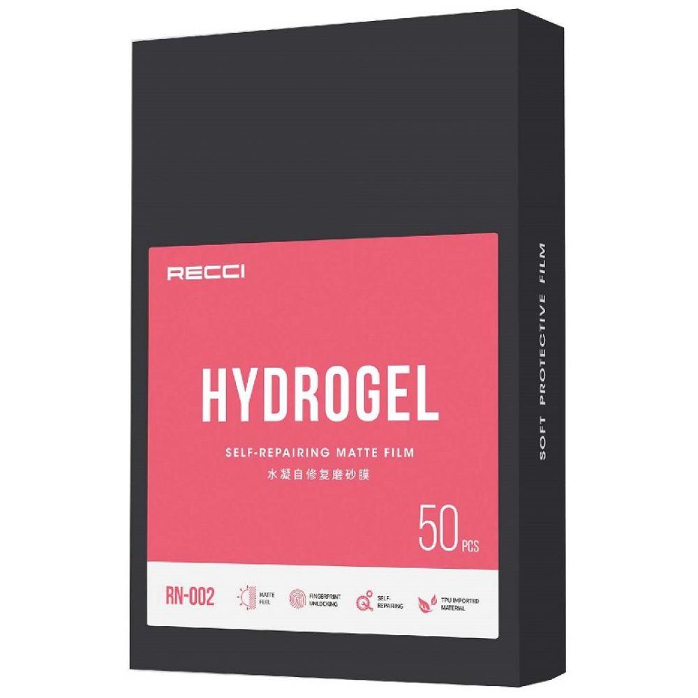 Купить ПОШТУЧНО! Гидро-гель Плёнка Recci Matte 5A RN-002 1 шт Мат Цвет Прозрачный, цена 189 ...