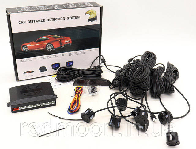 Паркувальна система на 8 датчиків Digital P Assistant Parking Sensor ...