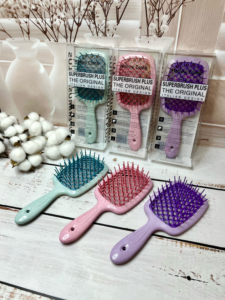 Hollow Comb SuperBrush Plus щітка для волосся (ID#1845949687), цена ...