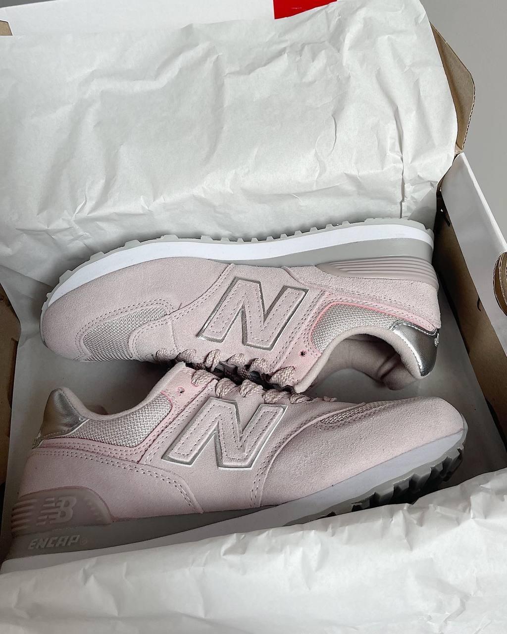 Купить New Balance 574 Pink, цена 2100 ₴ — Prom.ua (ID#1865959167)