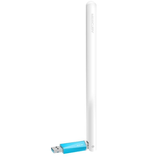 Купити Мережевий адаптер WiFi Mercury MW150UH, Blue-White, USB, WiFi ...