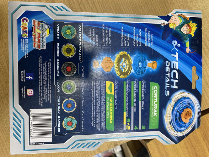 СТОК Боевой набор Craze Blade Игрушка (ID#1866155941), цена: 418 ...