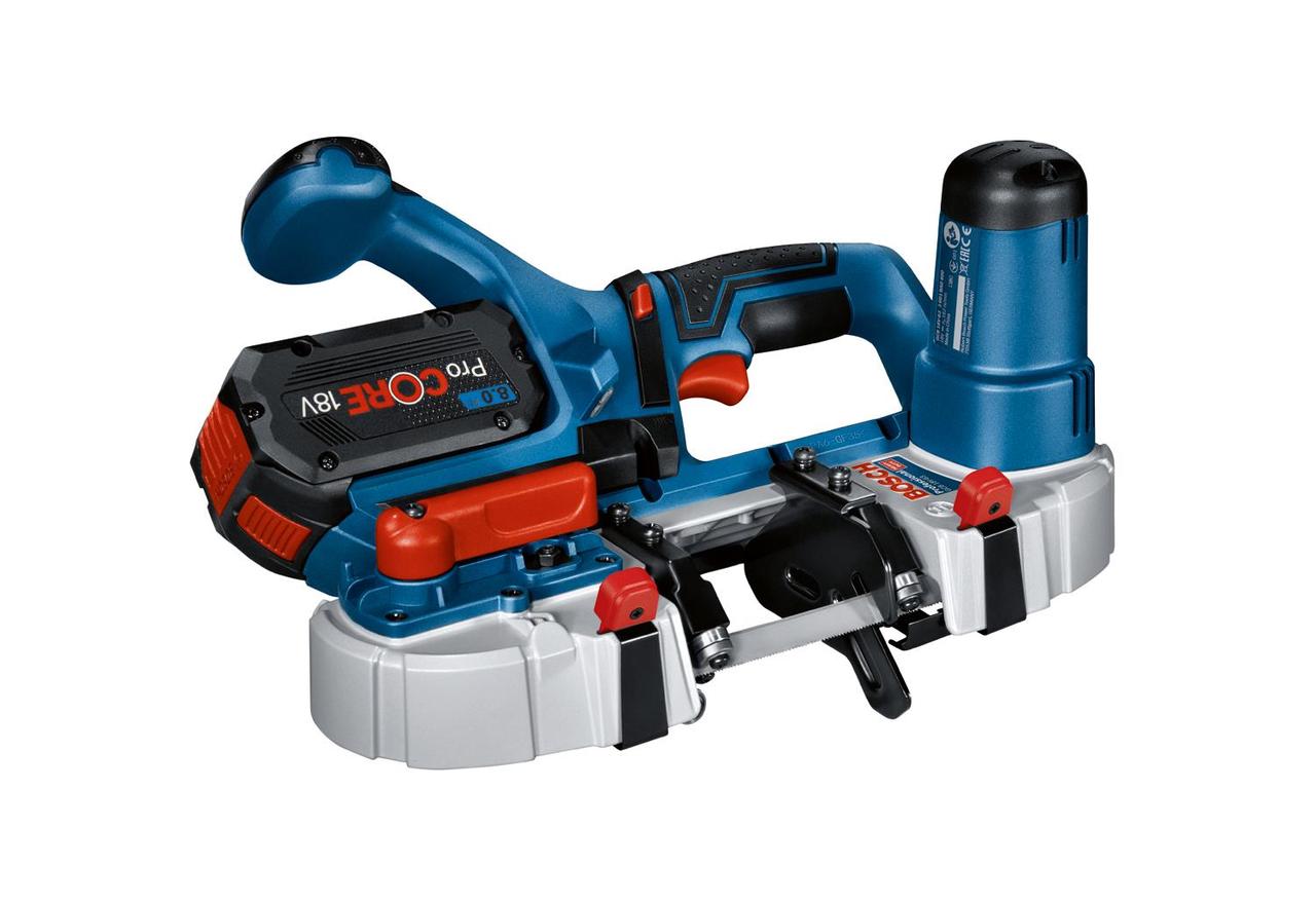 Купить Пила стрічкова Bosch GCB 18V-63, акум., 18В, рез 63.5мм, 3.3кг ...