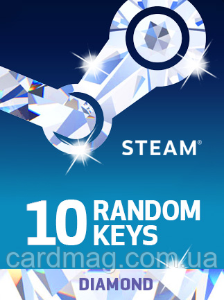 Random DIAMOND 10 Keys для ПК (Ключ активації Steam) регіон Весь світ ...
