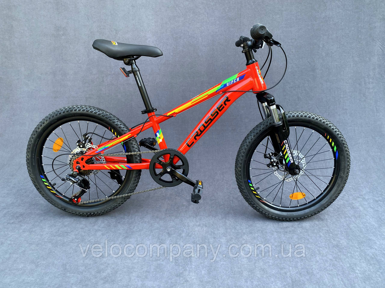 Велосипед Crosser Viper 20" Shimano GFRD рама 12 червоний (ID ...