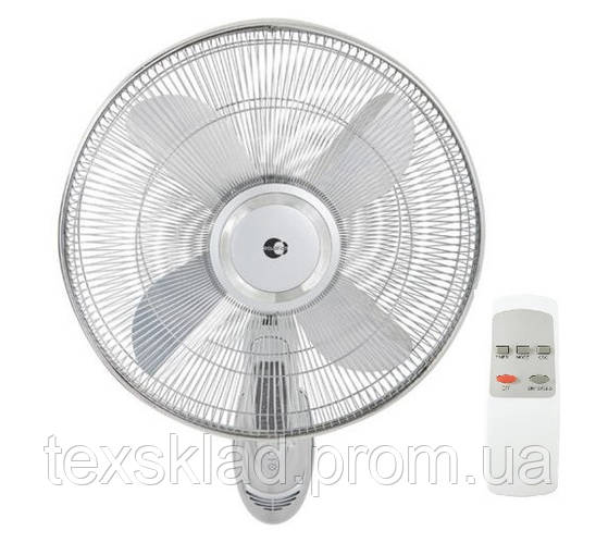 Настенный вентилятор Eq-45W с пультом ДУ 40 см 55 Вт (ID#1866452692 ...