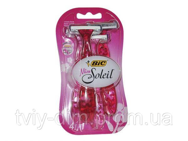 Однор. станок BIC 3 miss soleil для гоління (4шт.в бл.) ТМ BIC (код ...