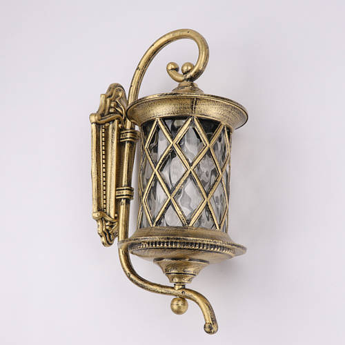 Купить Фонарь уличный настенный 719-w/n-bg Золото 46х17х23 см. фонарь ...