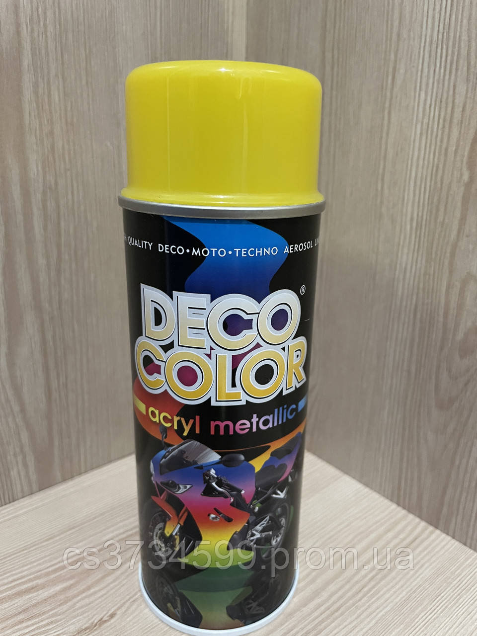 Фарба Deco color Metallic золотий 400 мл аерозольна (ID#1866353420 ...