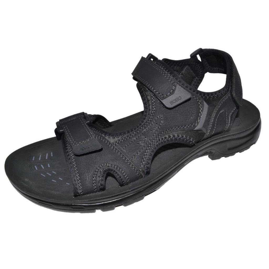 Купить Черные мужские сандали, 40,41,42,43,44,45 размер, 3 липучки ...