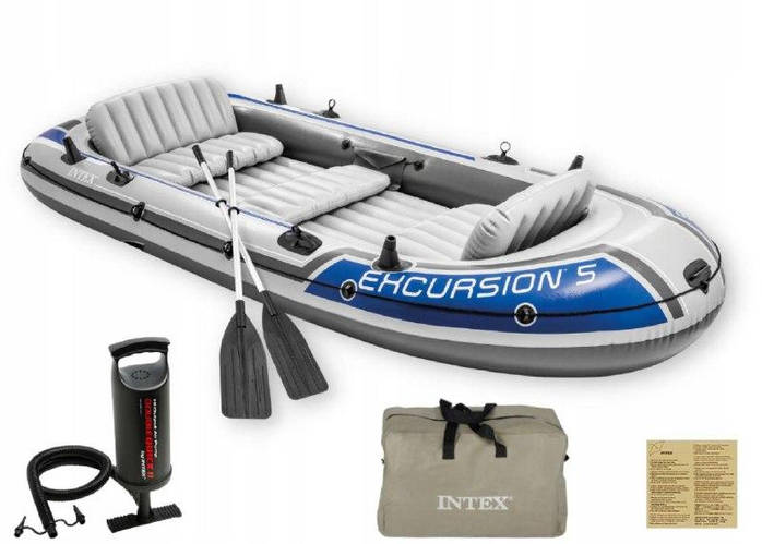 Купить Надувная лодка Intex EXCURSION 5 68325 366 см, цена 10750 ₴ — Prom.ua (ID#1867053893)