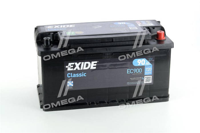 Акумулятор 90Ah-12v Exide CLASSIC (353х175х190), R, EN720 EC900 (ID ...