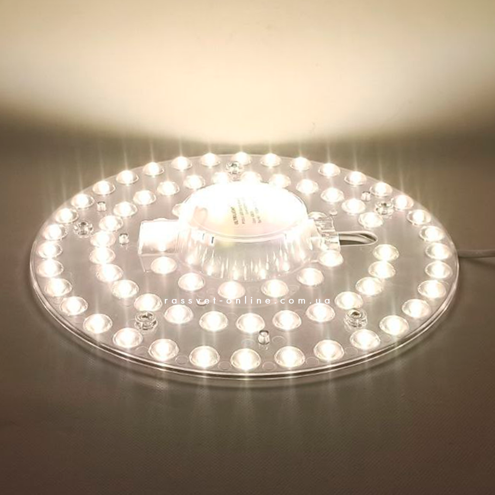 Светодиодный LED модуль 220В 36Вт Ultralight МКС-36W на магнитах в ...