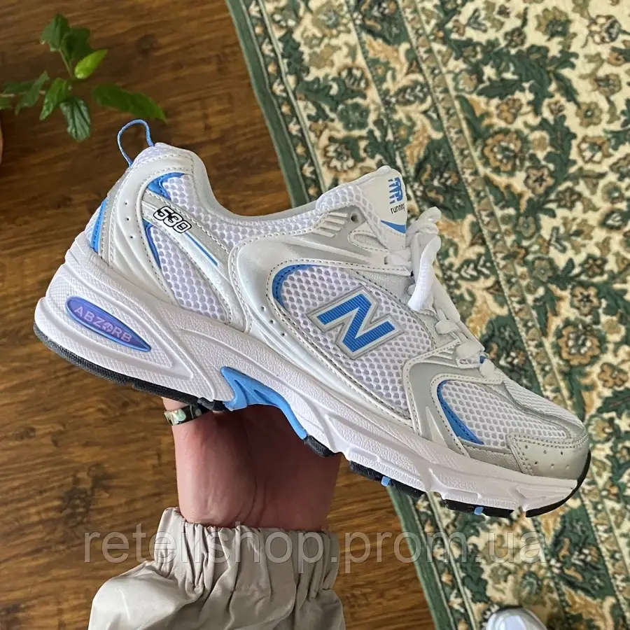 Купить New Balance 530 Silver/Blue, цена 2250 ₴ — Prom.ua (ID#1867136711)