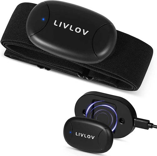 Купити Монітор серцевого ритму LIVLOV V8 Bluetooth 5.0 ANT пульсометр ...