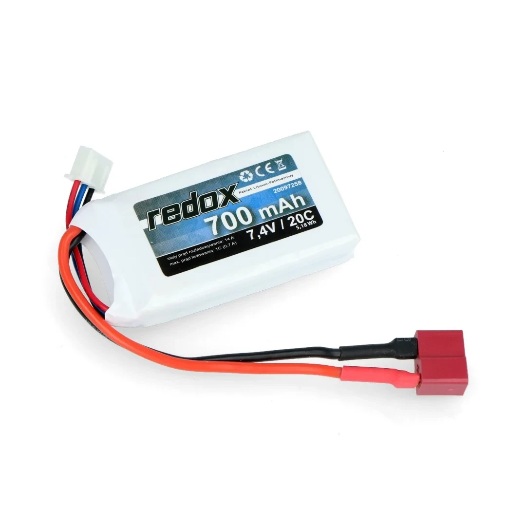 Купить Комплект Li-Pol Redox 700mAh 20C 2S 7.4V, цена 450 ₴ — Prom.ua ...