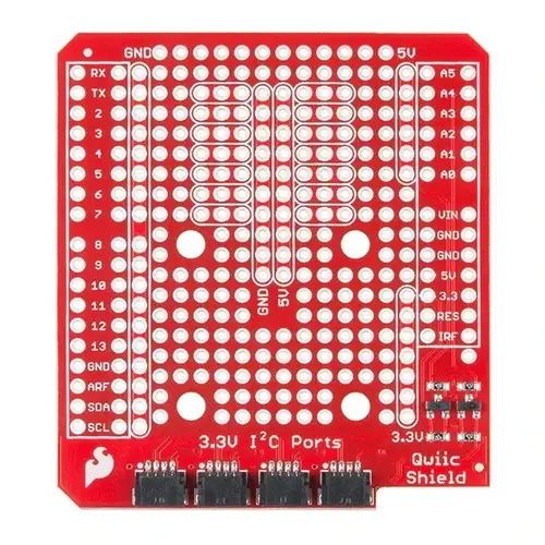 Купить Qwiic Shield для Arduino - SparkFun DEV-14352, цена 729 ₴ — Prom.ua (ID#1867523009)